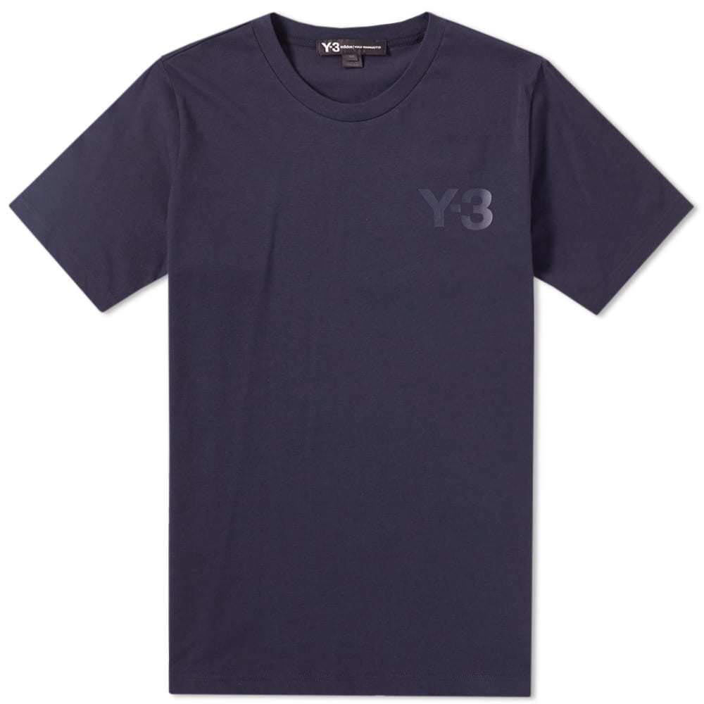 Y-3 Classic Logo Tee Blue Y-3 SPORT