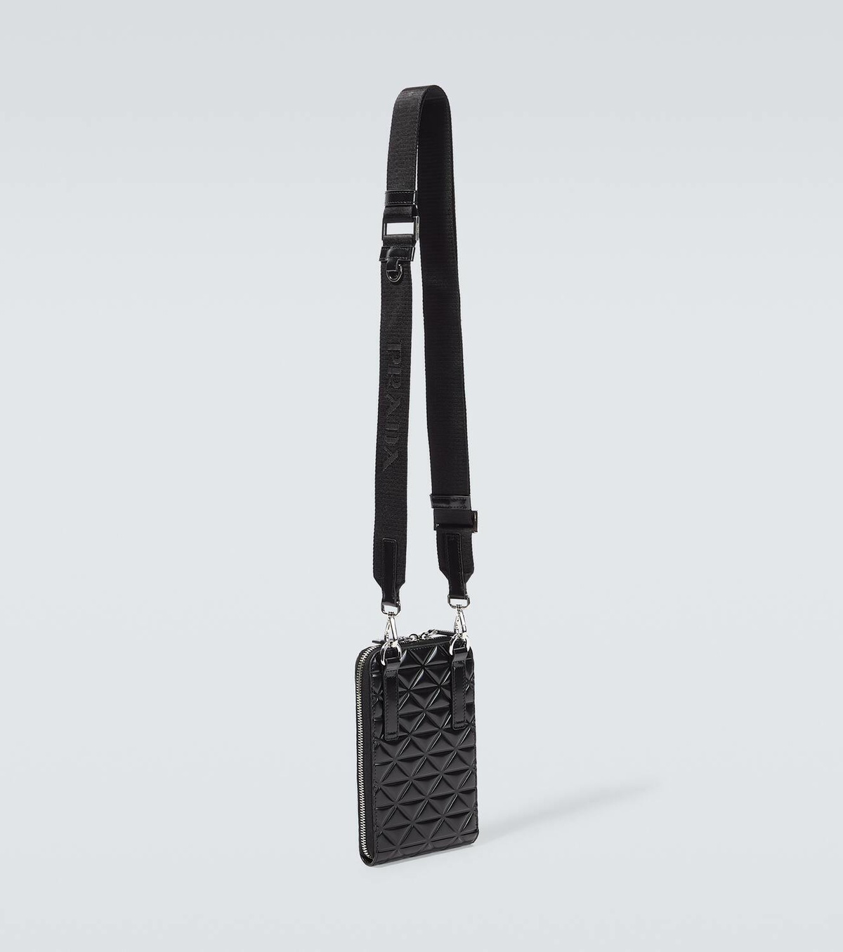 Prada Embellished leather phone case Prada
