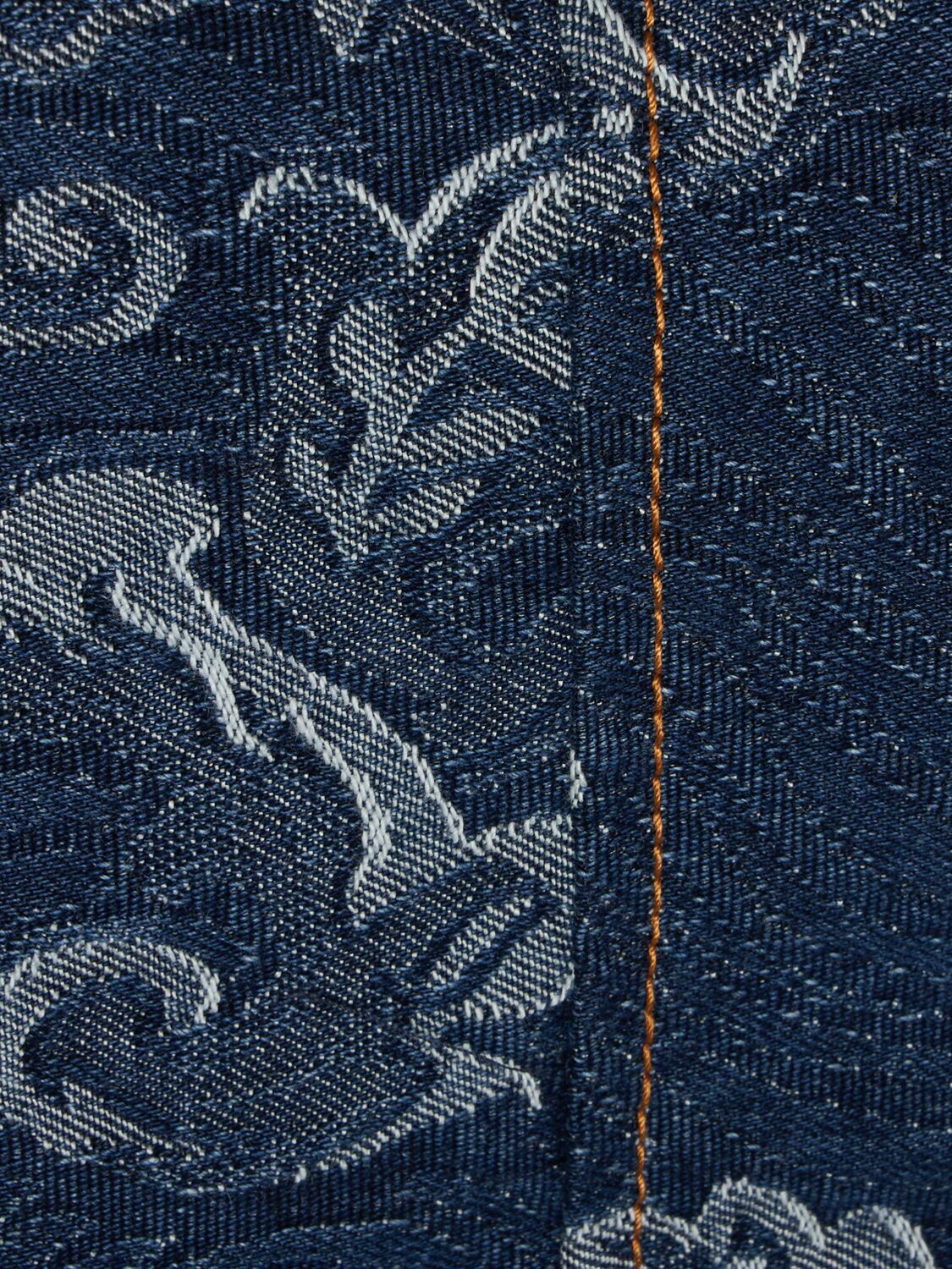 ETRO Printed Denim Mini Dress Etro