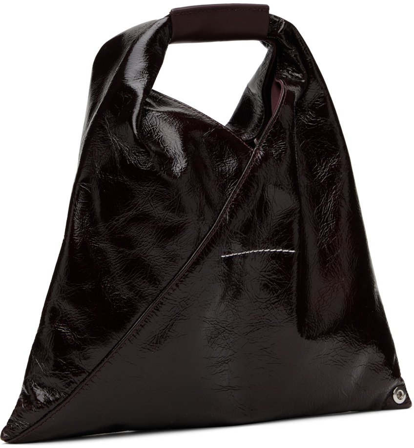 MM6 Maison Margiela Brown Triangle Tote MM6 Maison Margiela