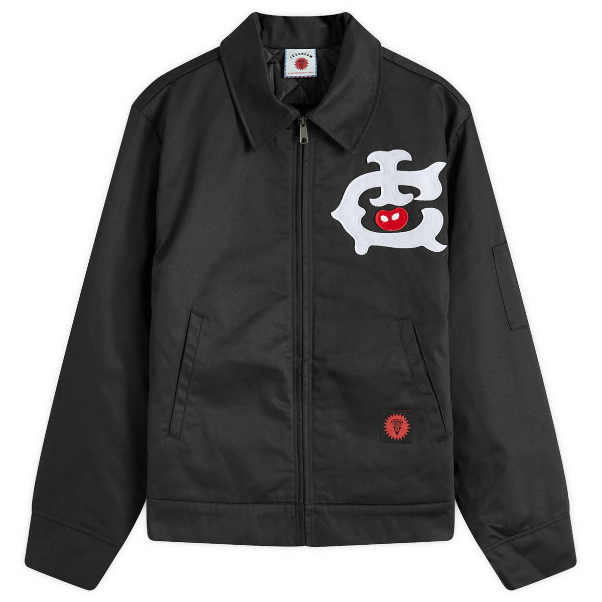 ICECREAM Men's Work Jacket in Black ICECREAM