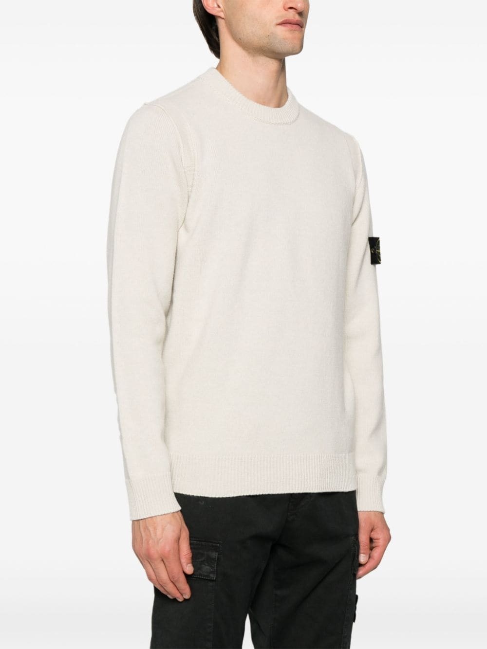 STONE ISLAND - Wool Crewneck Sweater Stone Island