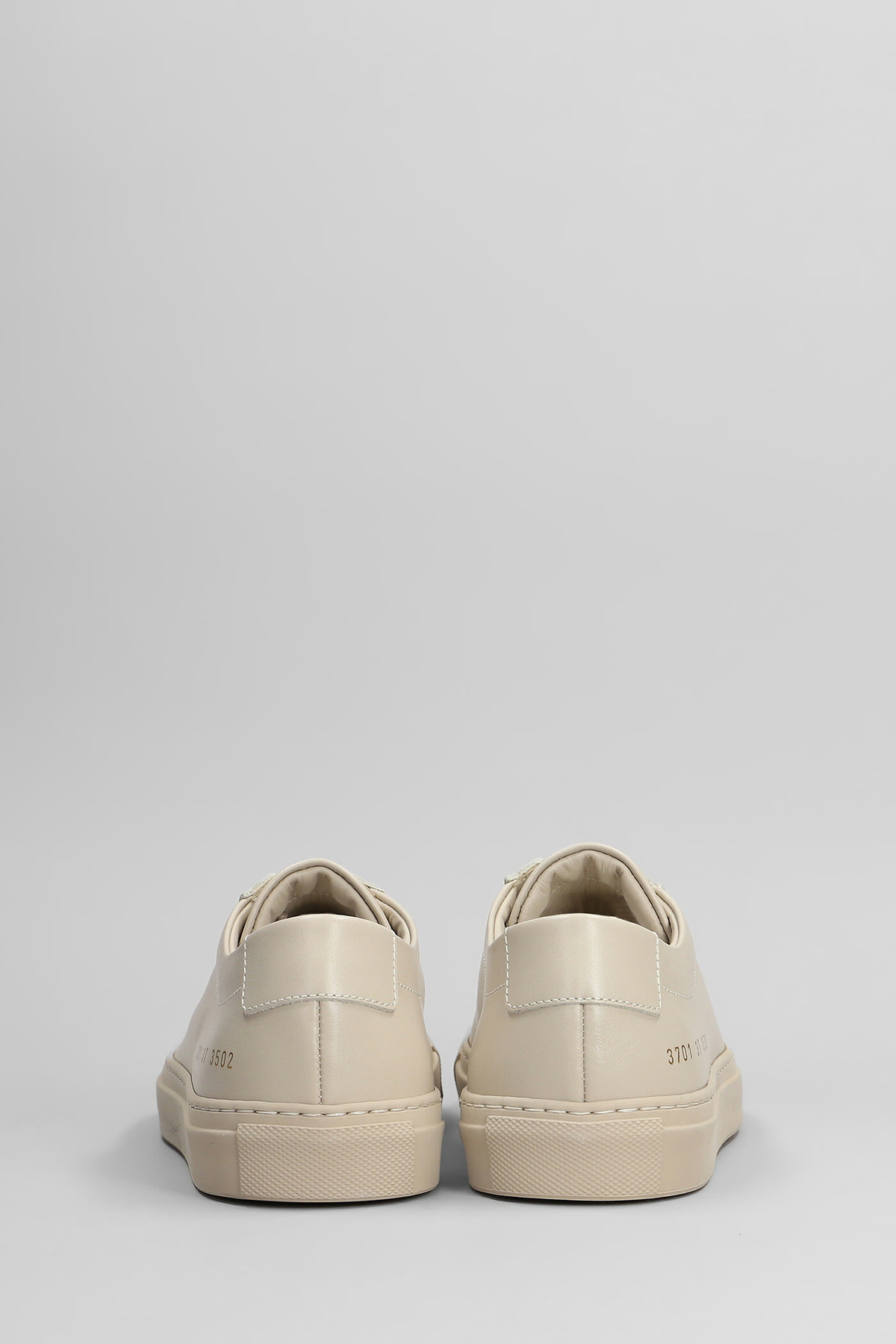 Common Projects Original Achilles Sneakers In Beige Leather Common Projects