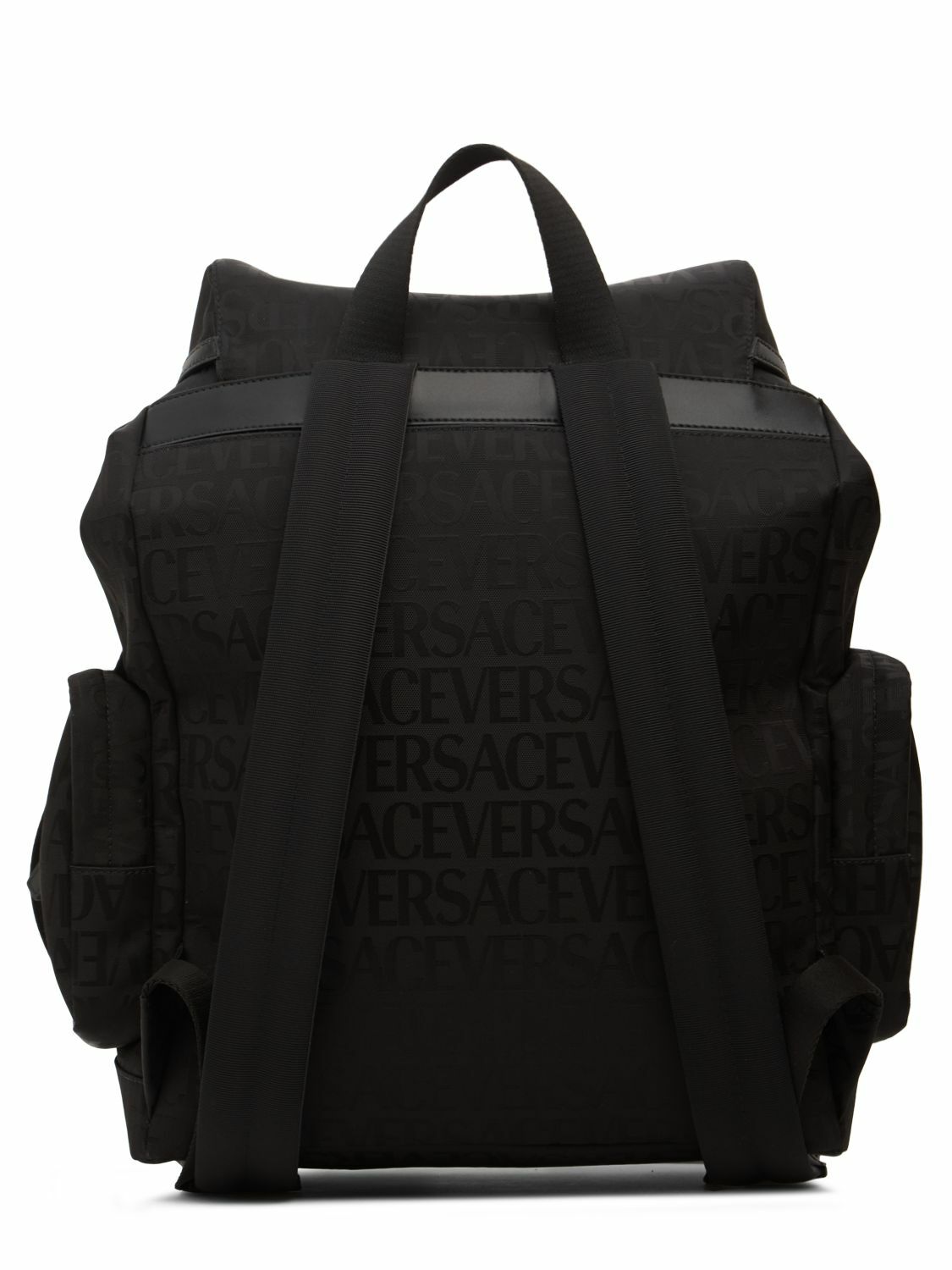VERSACE - Logo Nylon Backpack Versace