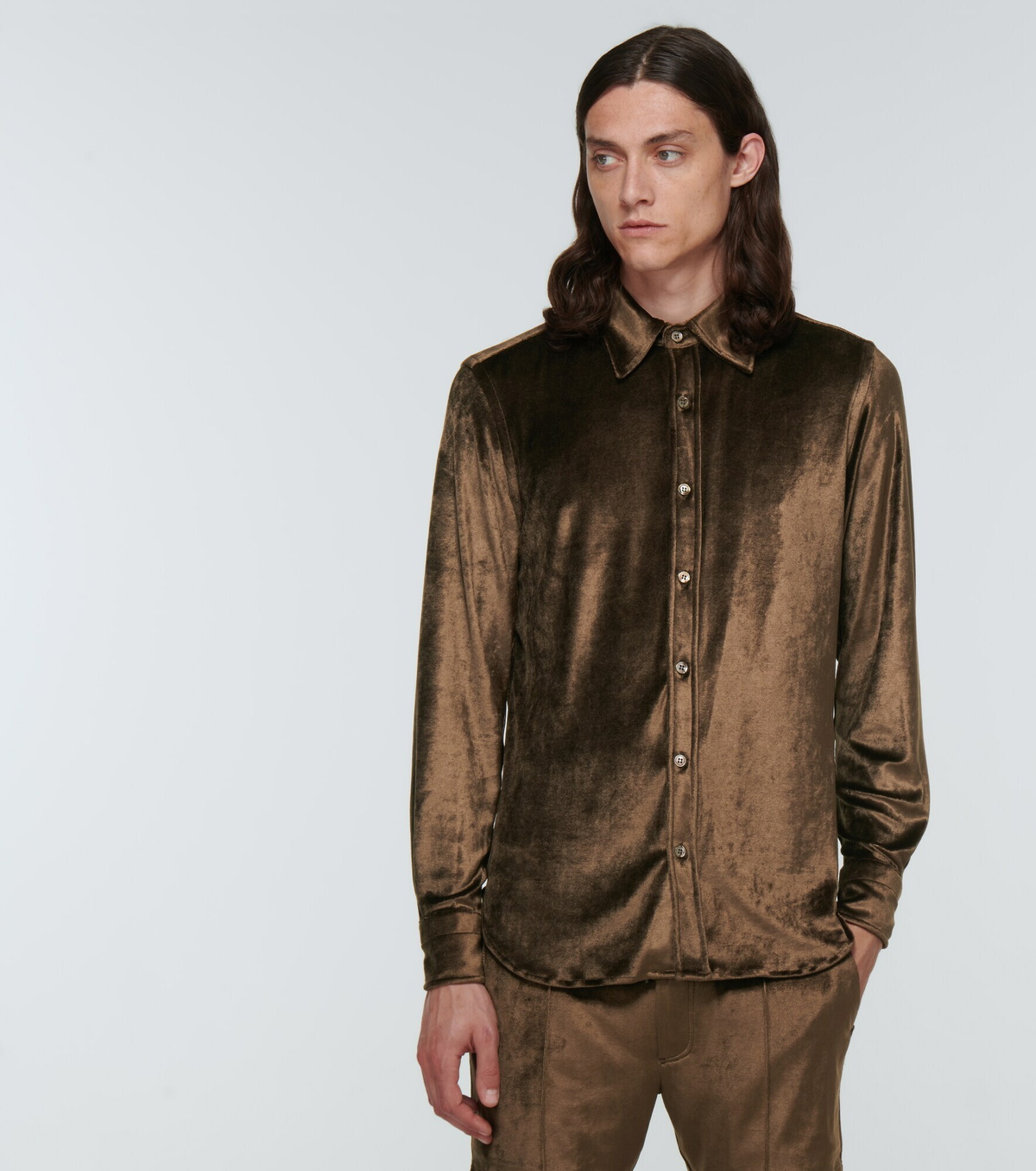 Tom Ford - Fluid velour shirt TOM FORD