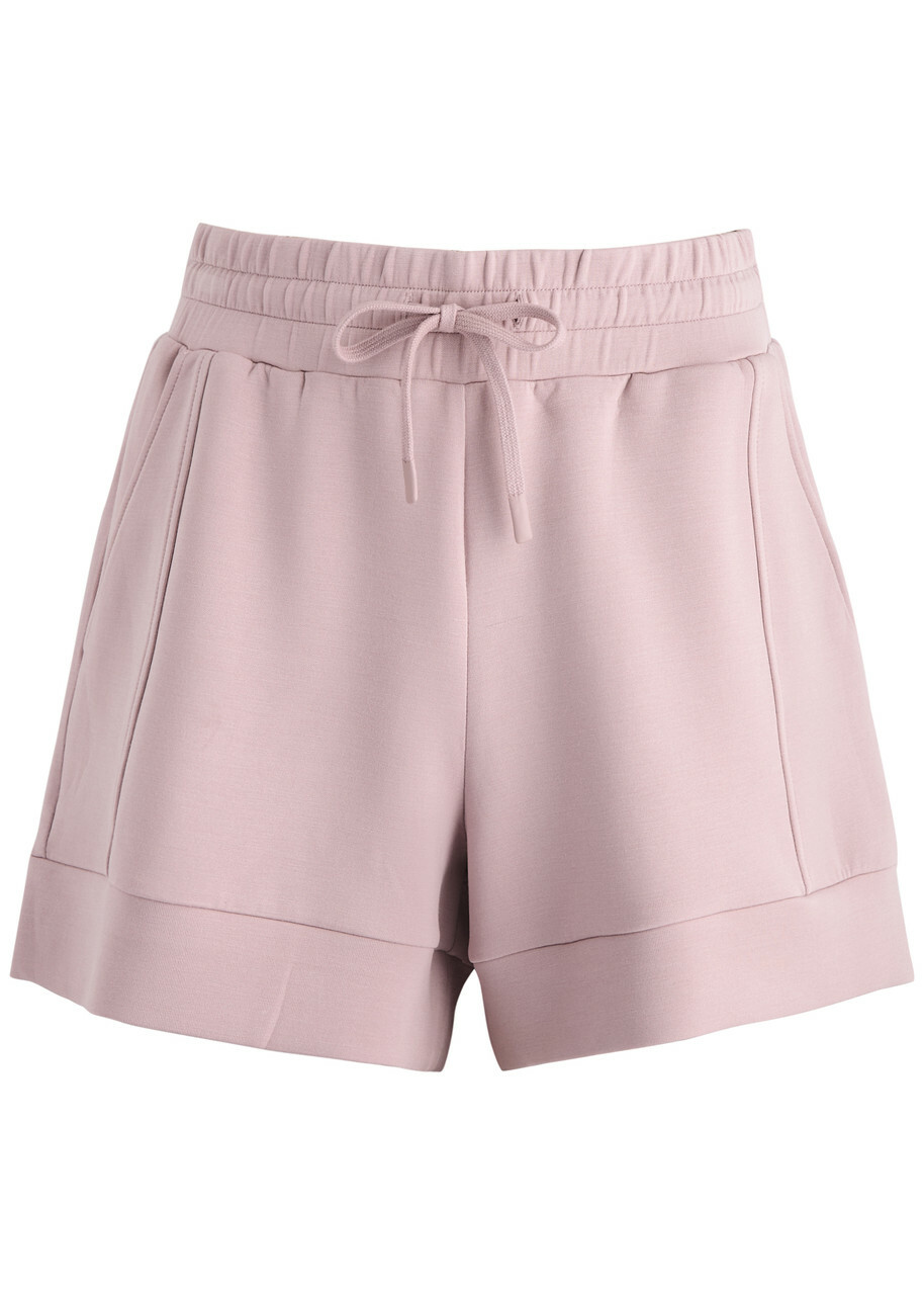 Varley Atrium Stretch-jersey Shorts Purple Varley