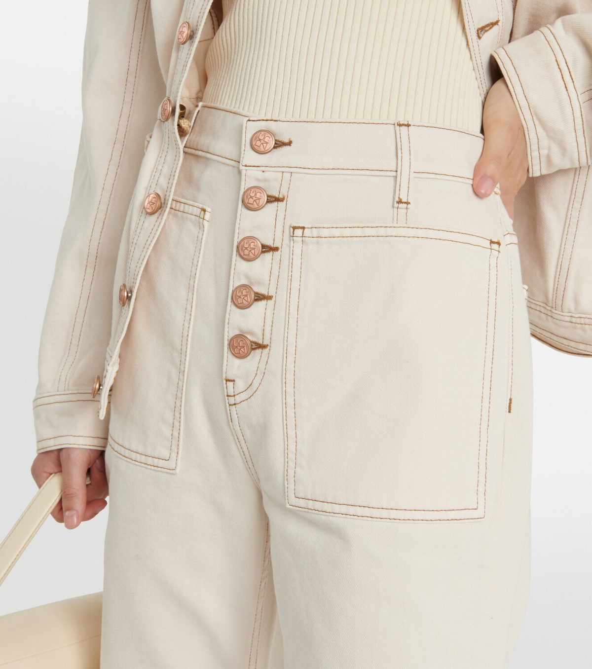 Ulla Johnson Lou high-rise flared jeans Ulla Johnson