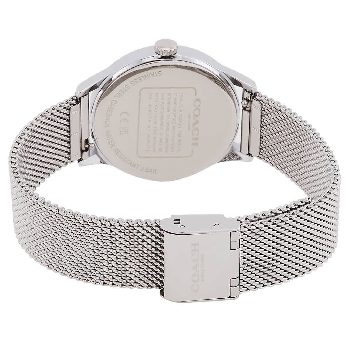 Coach Ruby Quartz Pink Dial Ladies Watch 14000067 Coach