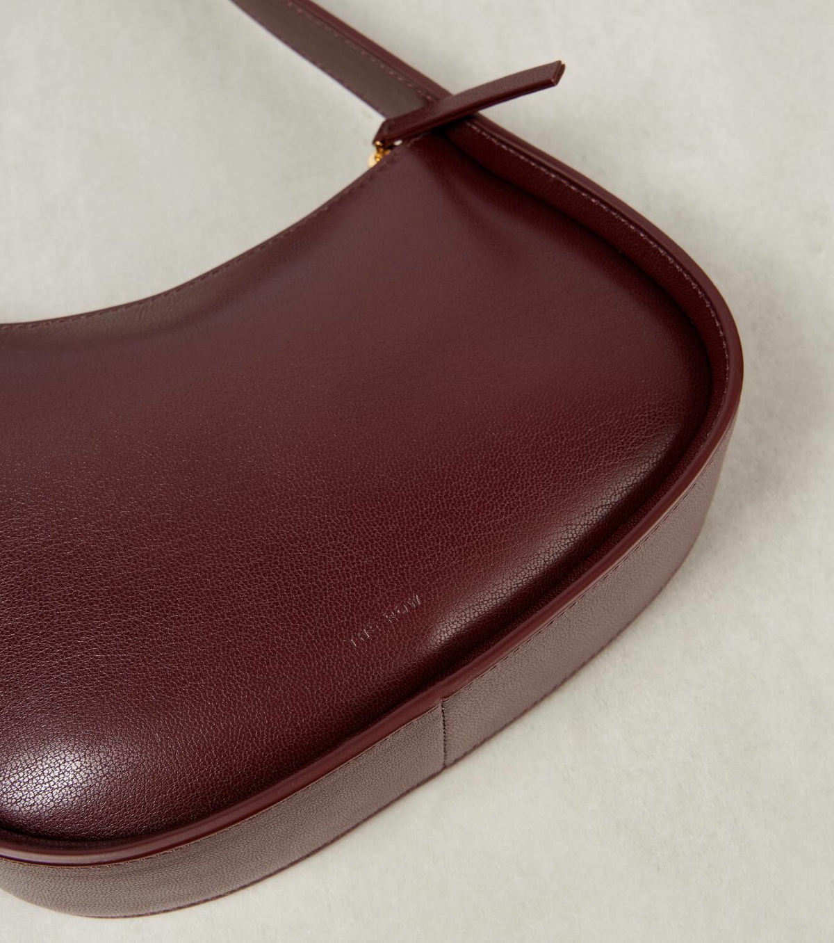 The Row Half Moon leather shoulder bag The Row