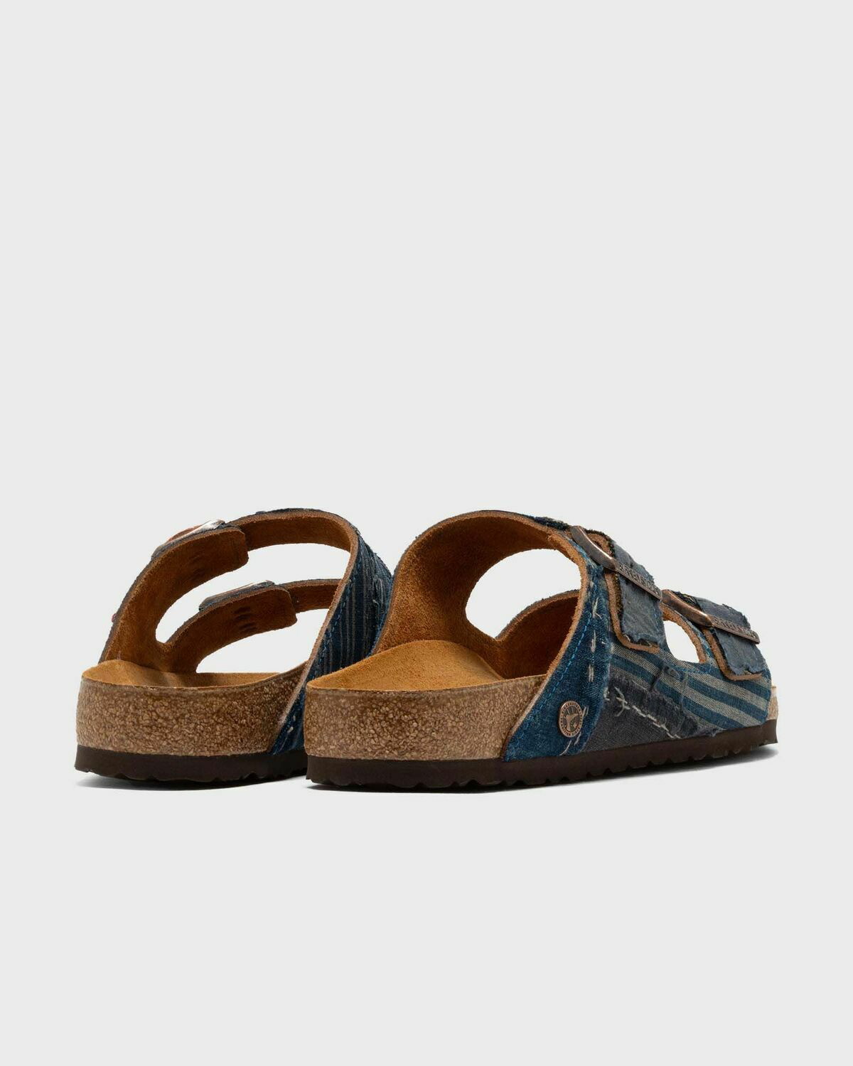 Birkenstock Arizona Boro Tex Blue Sandals & Slides Birkenstock