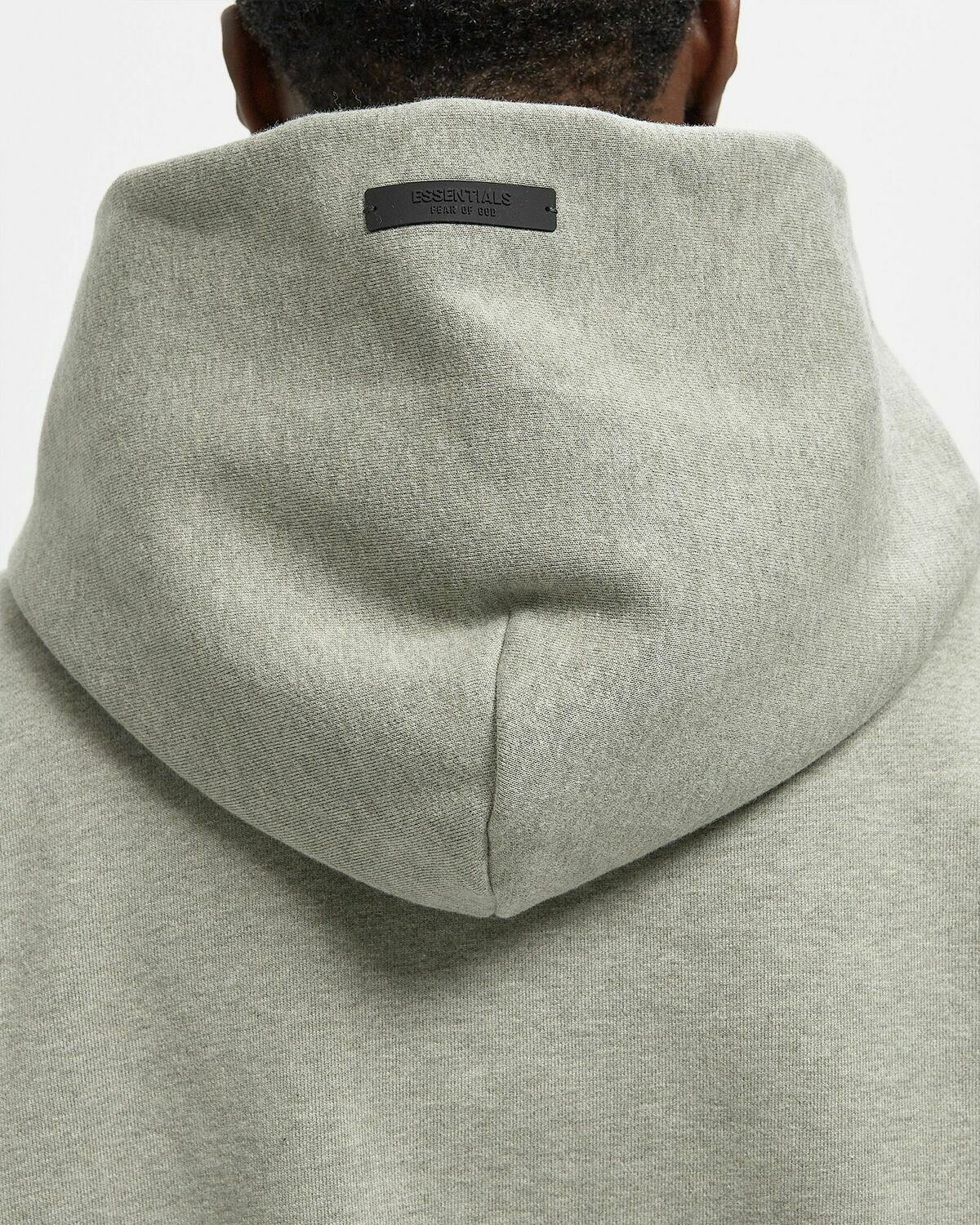 Fear of God Essentials LONDON 90'S HOODIE Grey Mens Hoody Fear Of God ...