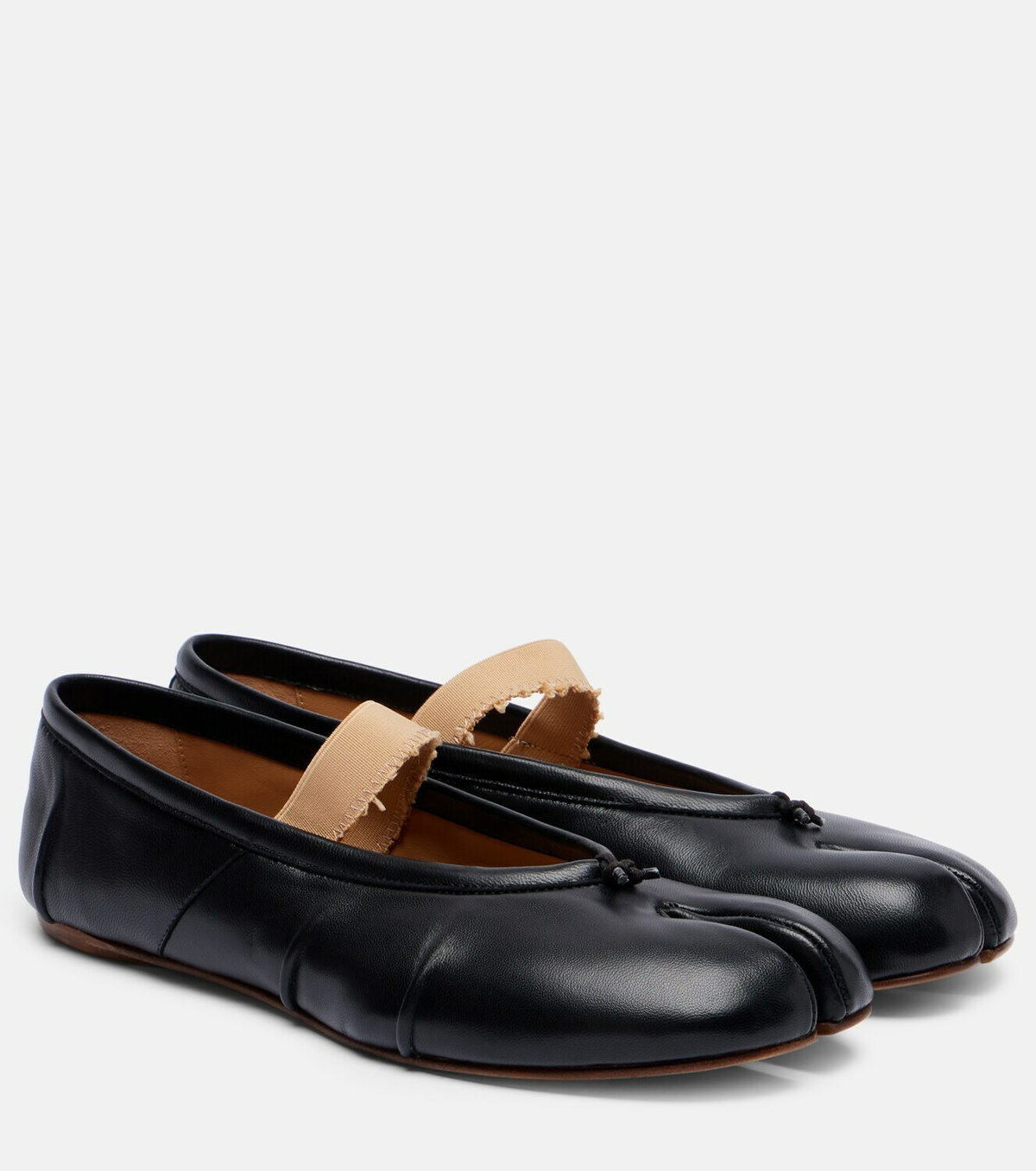 Maison Margiela Tabi leather ballet flats Maison Margiela