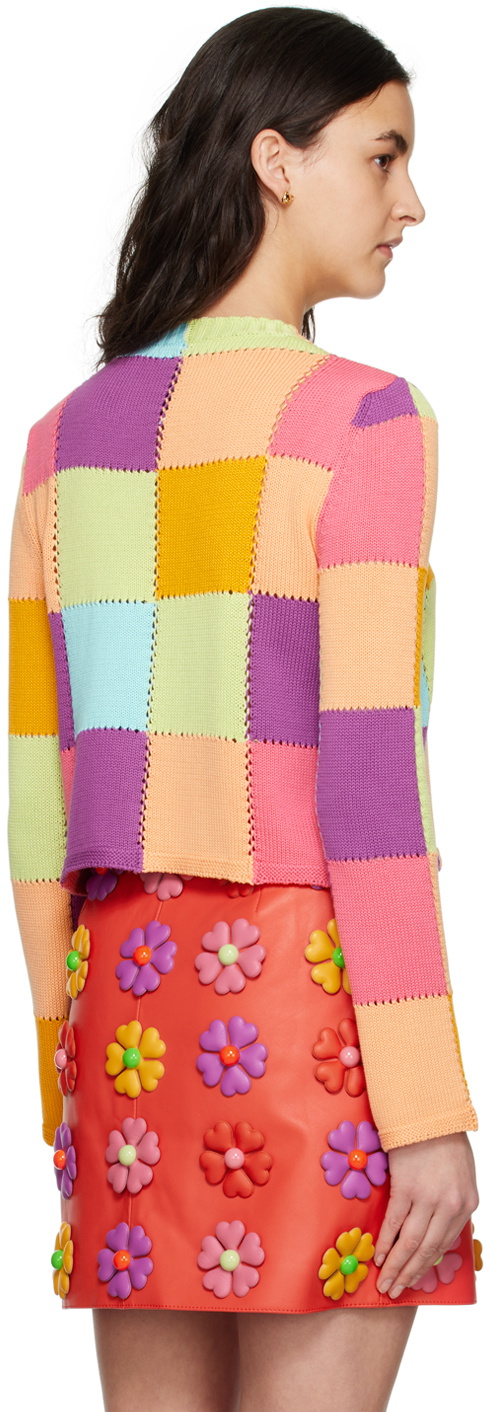 Moschino Multicolor Patchwork Jacket Moschino