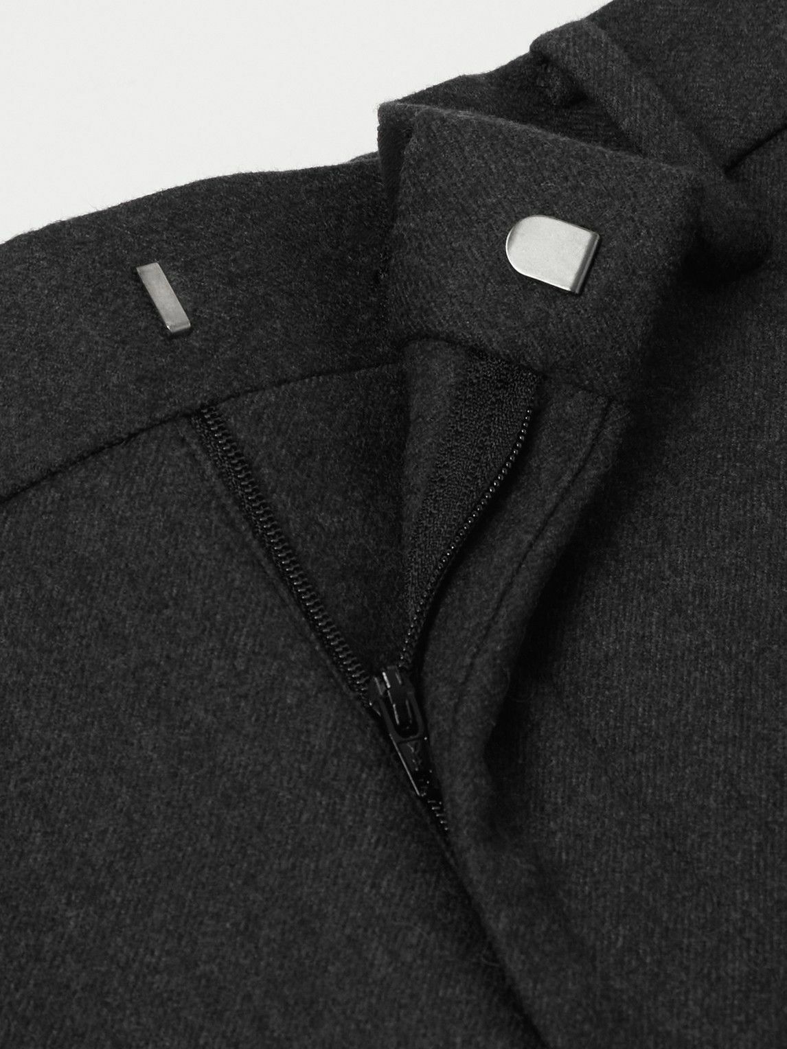 Auralee - Straight-Leg Melton Super 130s Wool-Twill Suit Trousers ...