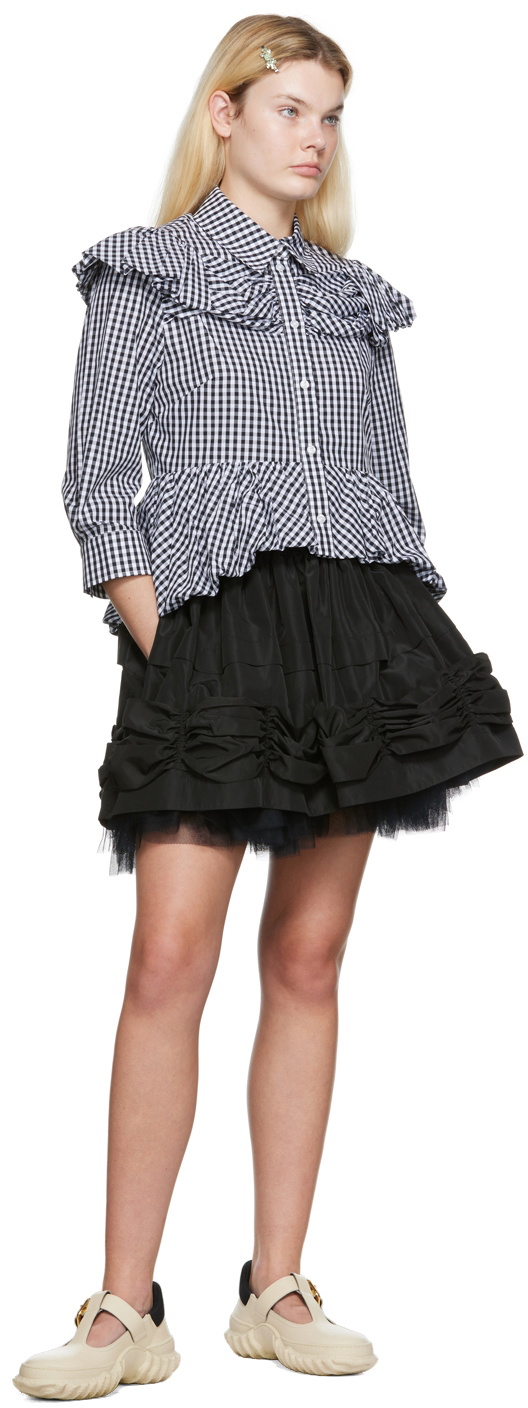 Simone Rocha Black Tutu Miniskirt Simone Rocha