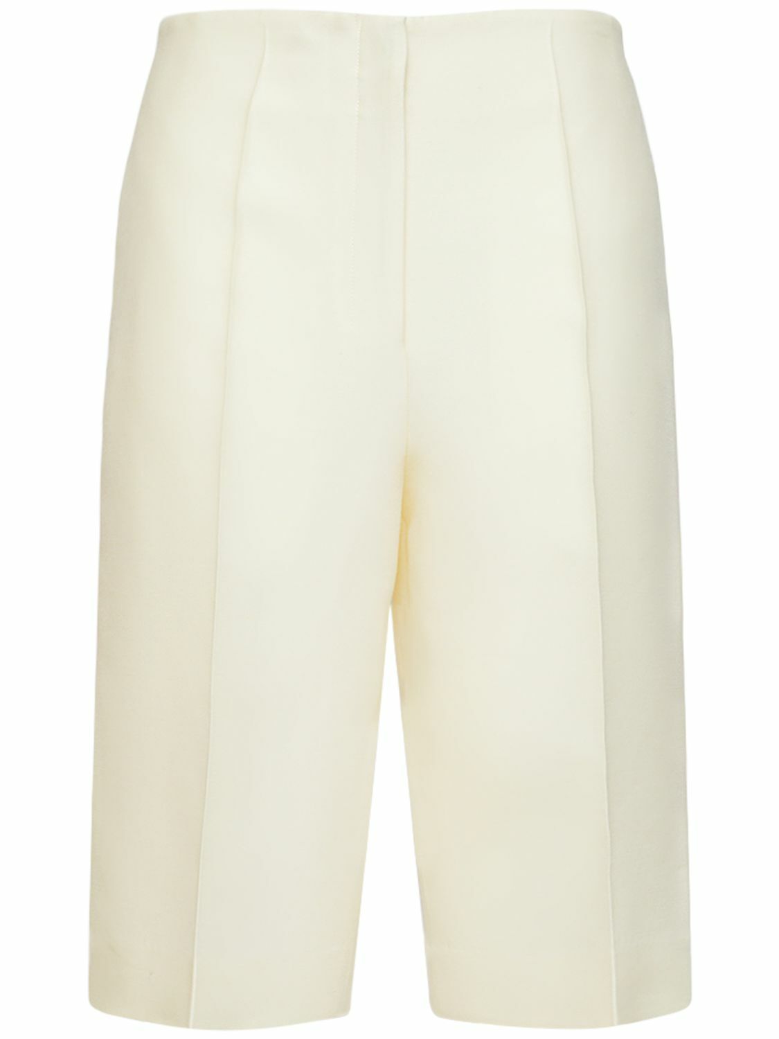 THE ROW Flash Wool & Silk Twill Shorts The Row