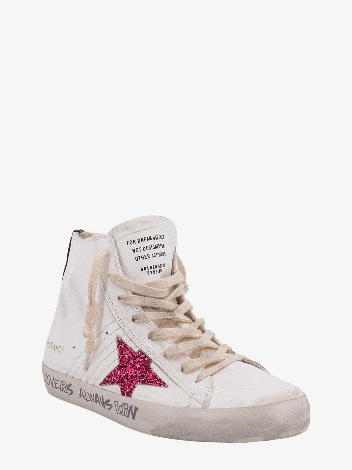 Golden Goose Deluxe Brand Francy White Womens Golden Goose Deluxe Brand