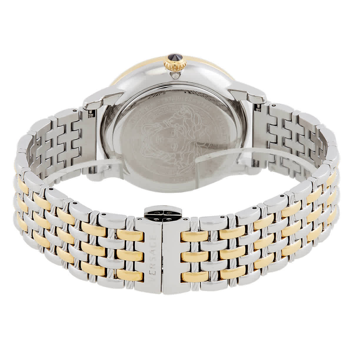 Versace Medusa Quartz Silver Dial Ladies Watch VE6F00423 Versace