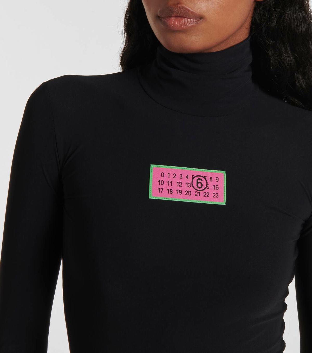 MM6 Maison Margiela Jersey bodysuit MM6 Maison Margiela