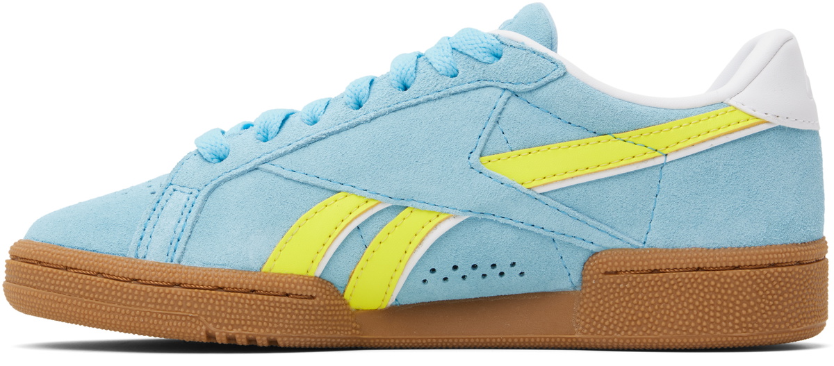 Reebok Classics Blue & Yellow Club C Grounds UK Sneakers Reebok Classics