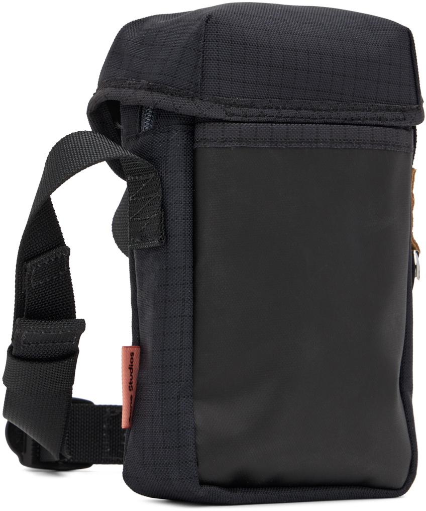 Acne Studios Black Phone Pouch Bag Acne Studios