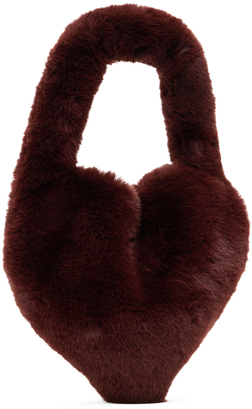 Blumarine Brown Logo Pin Bag Blumarine