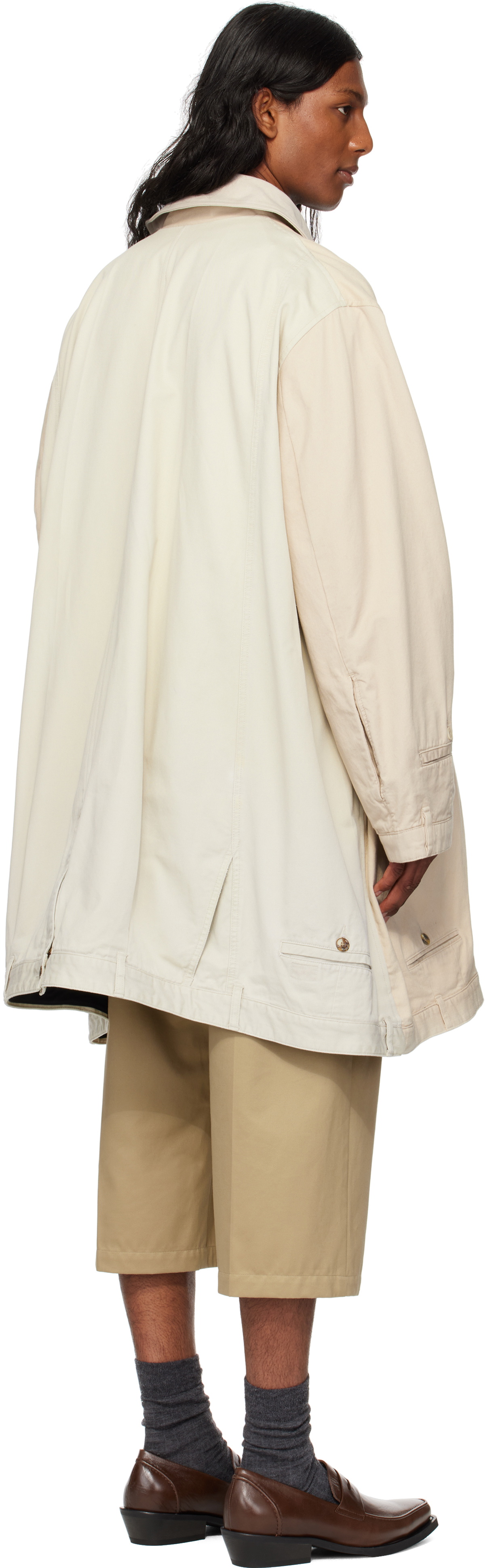 HODAKOVA Upside Down Trench Coat HODAKOVA
