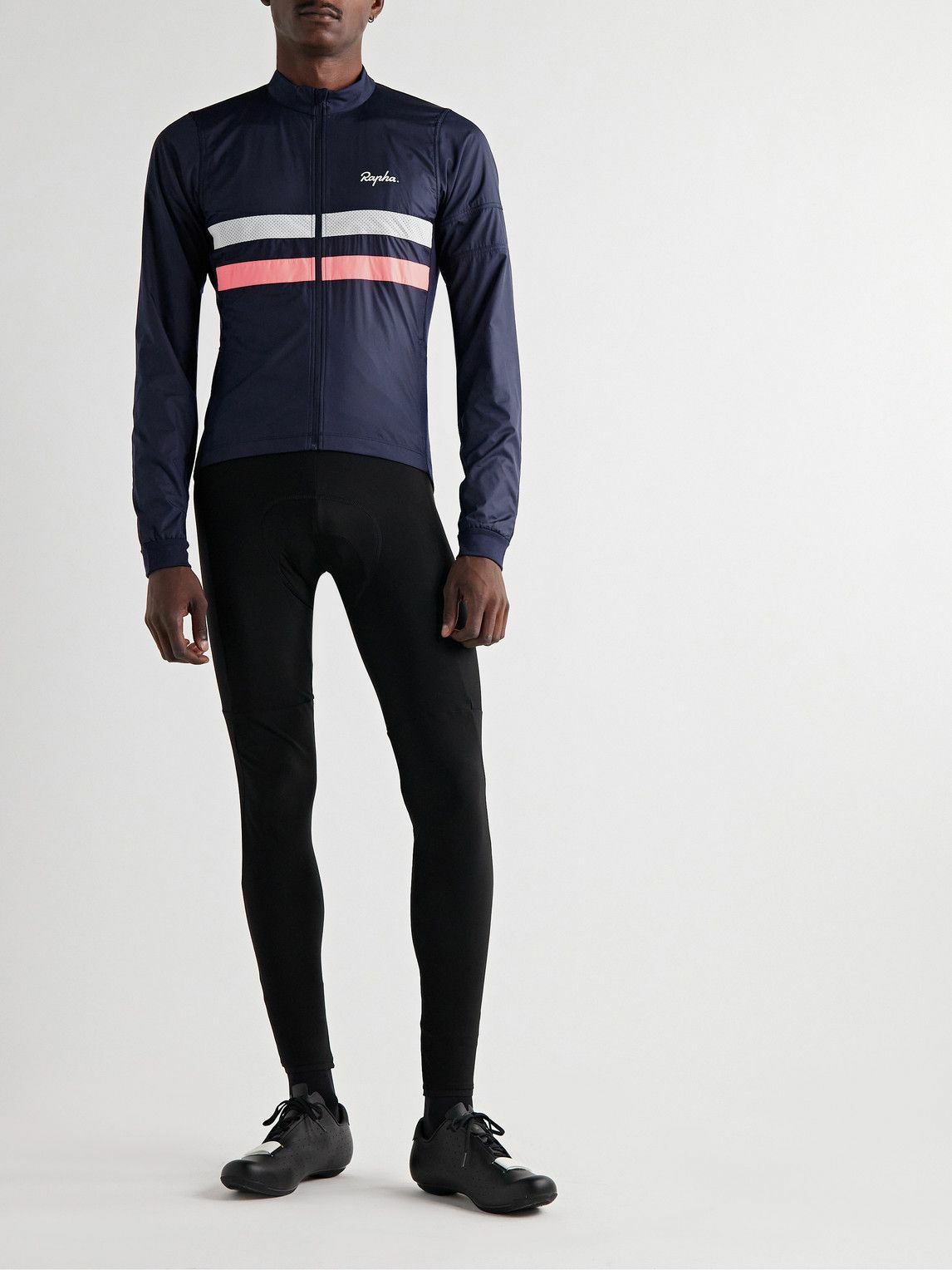 Rapha - Brevet Windblock Panelled Cycling Jersey - Blue Rapha