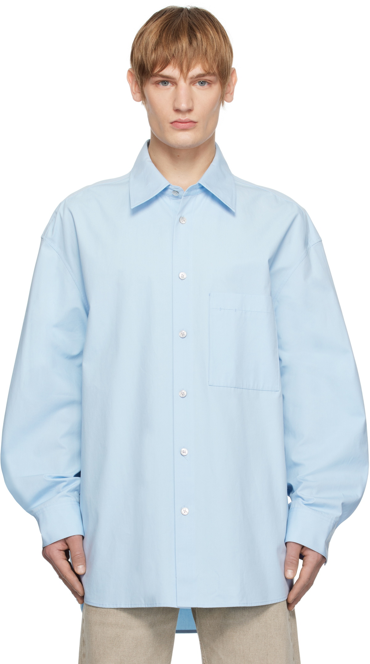 WOOYOUNGMI Blue Essential Shirt Wooyoungmi