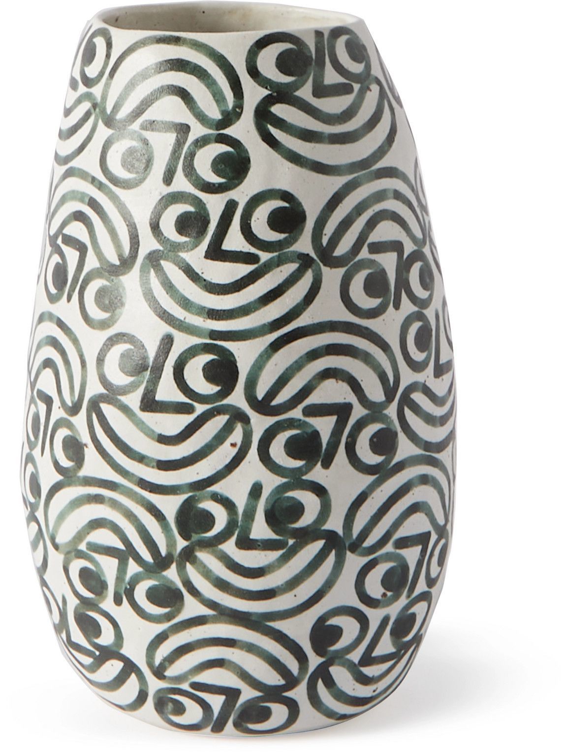 Rittle King - Smile Large Painted Porcelain Vase