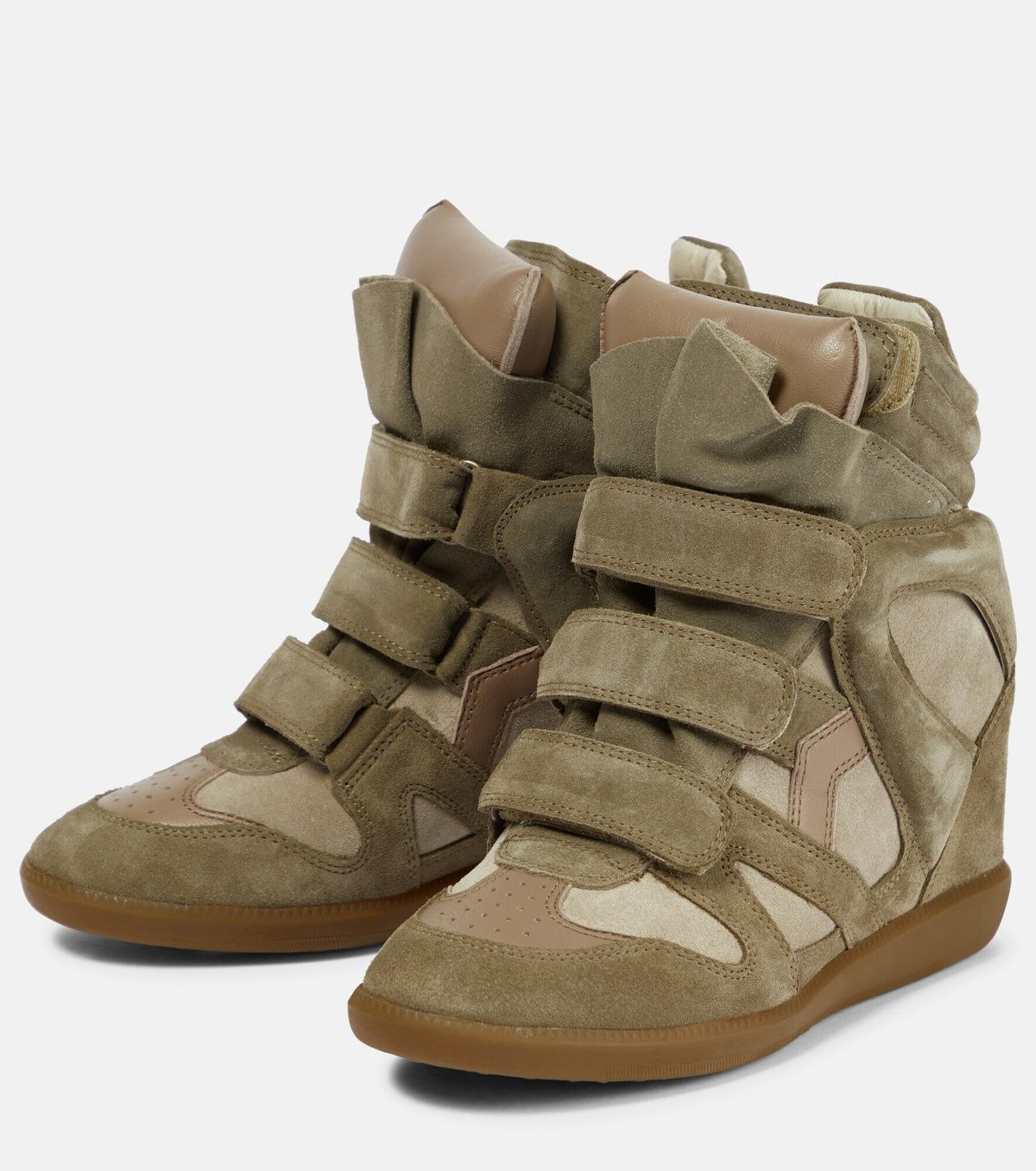 Isabel Marant - Bekett suede wedge sneakers Isabel Marant