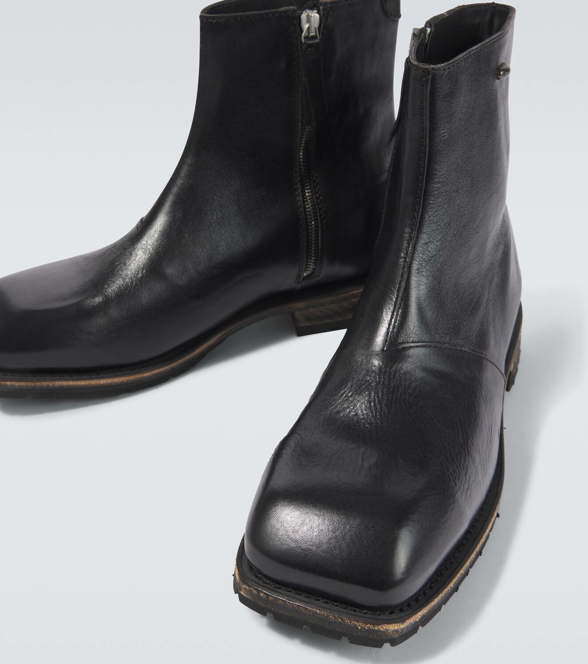 Our Legacy Engine leather ankle boots Our Legacy