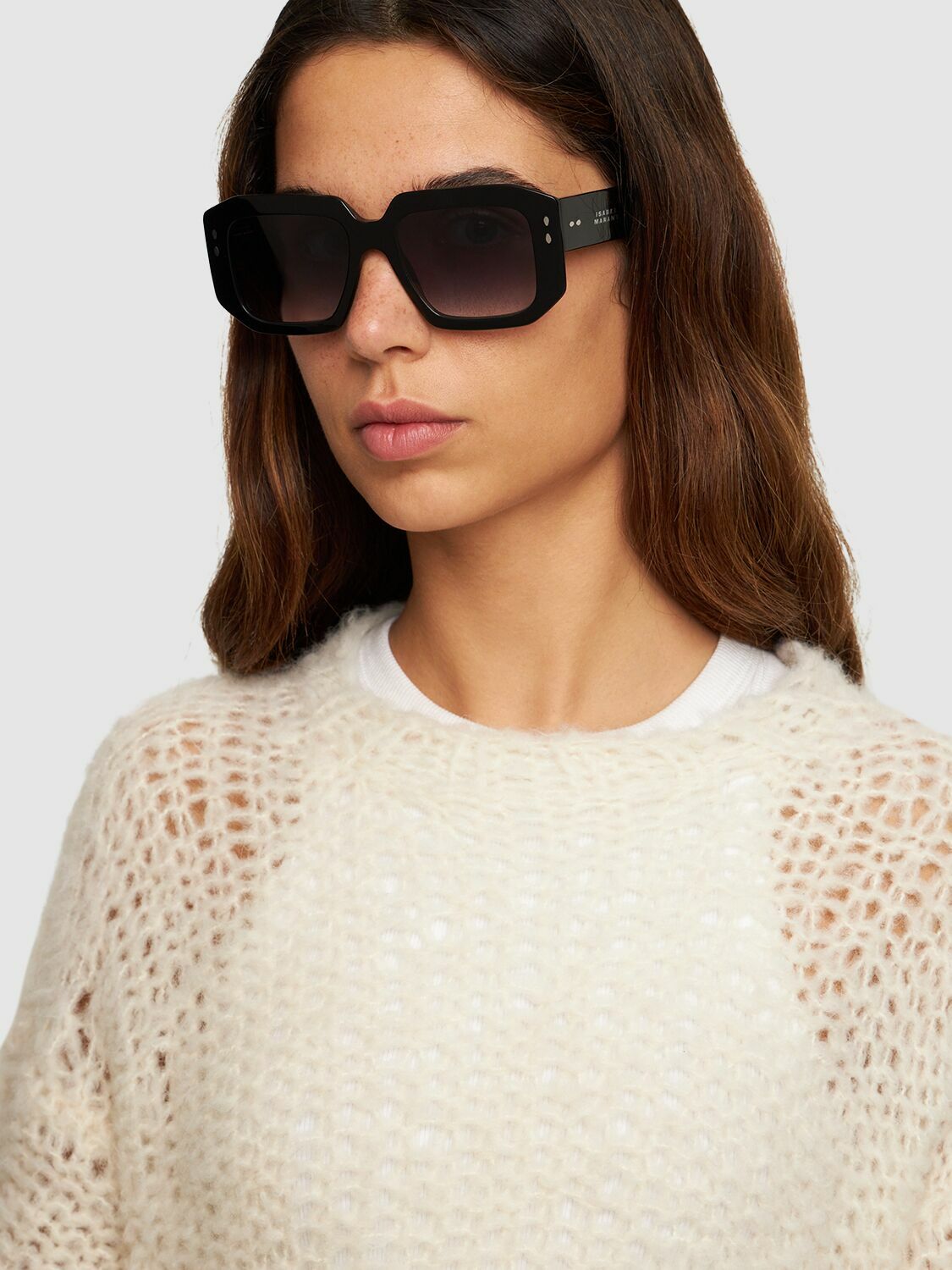 ISABEL MARANT - The New Maxi Temple Acetate Sunglasses Isabel Marant