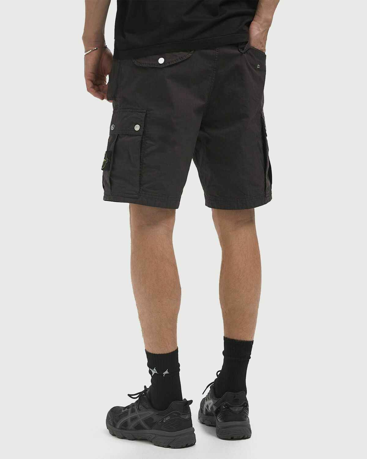 Stone Island BERMUDA COMFORT Grey Mens Cargo Short Stone Island