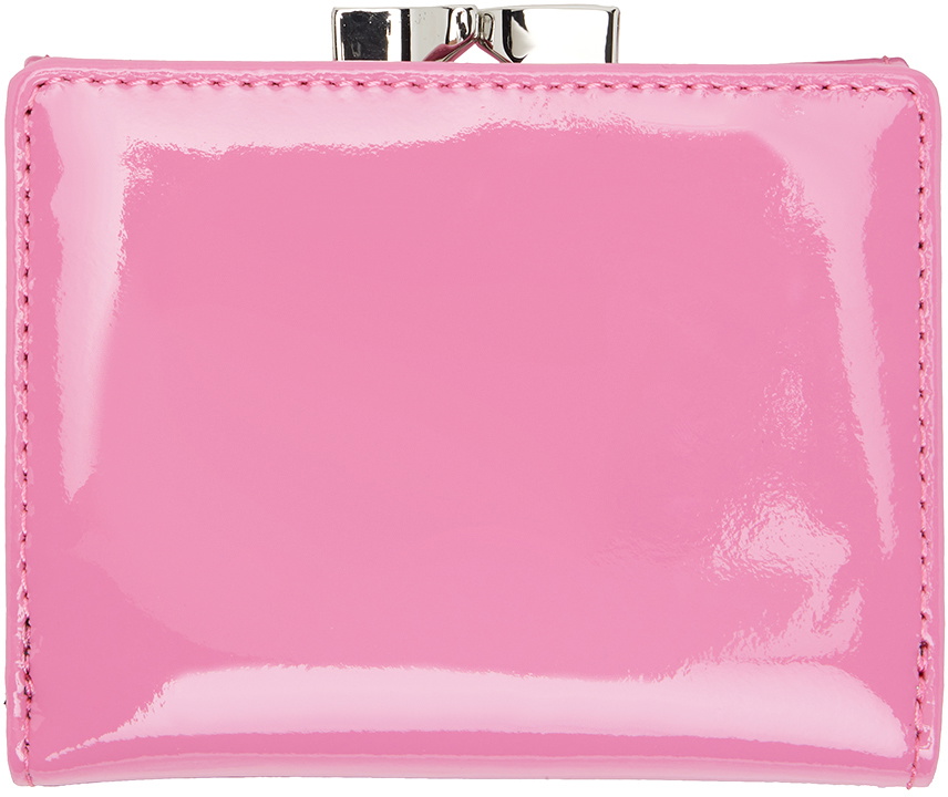 Vivienne Westwood Pink Small Frame Wallet Vivienne Westwood
