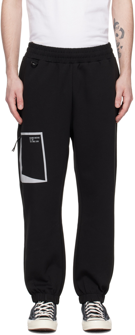 Izzue Black D-Ring Sweatpants Izzue