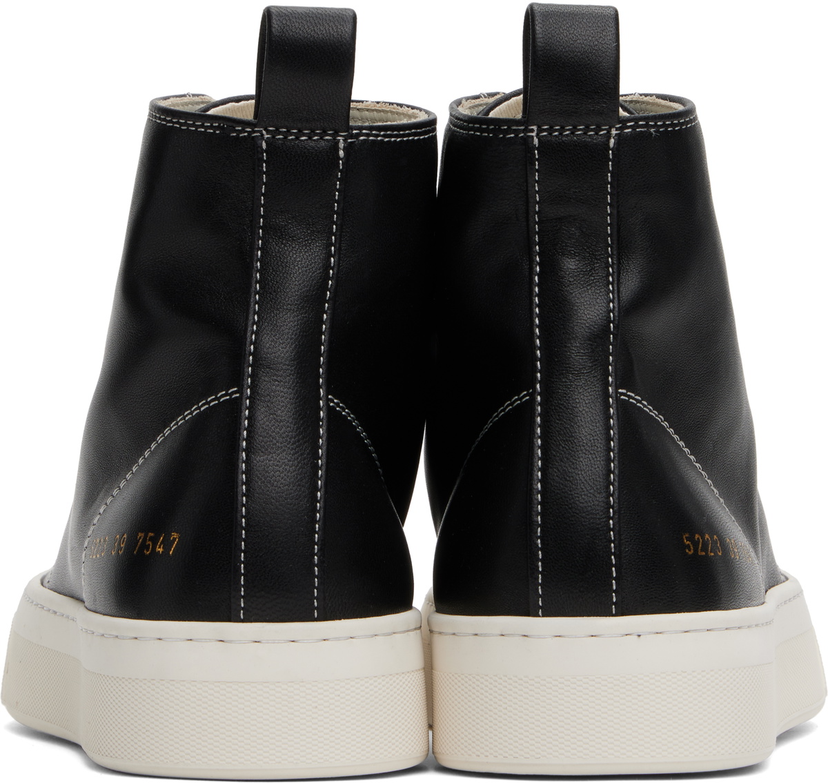 Common Projects Black Tournament High Sneakers Common Projects