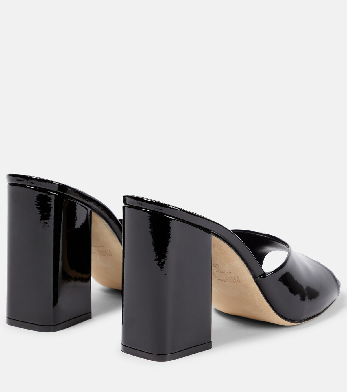Paris Texas - Anja patent leather mules Paris Texas