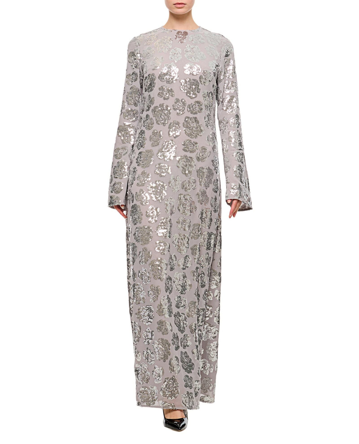 Rotate by Birger Christensen Sequin Chiffon Maxi Dress ROTATE Birger Christensen