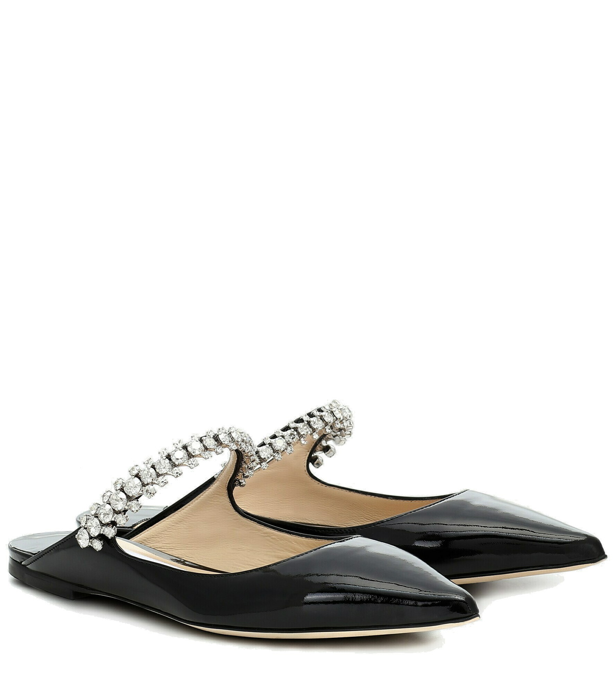 Jimmy Choo - Bing patent leather slippers Jimmy Choo