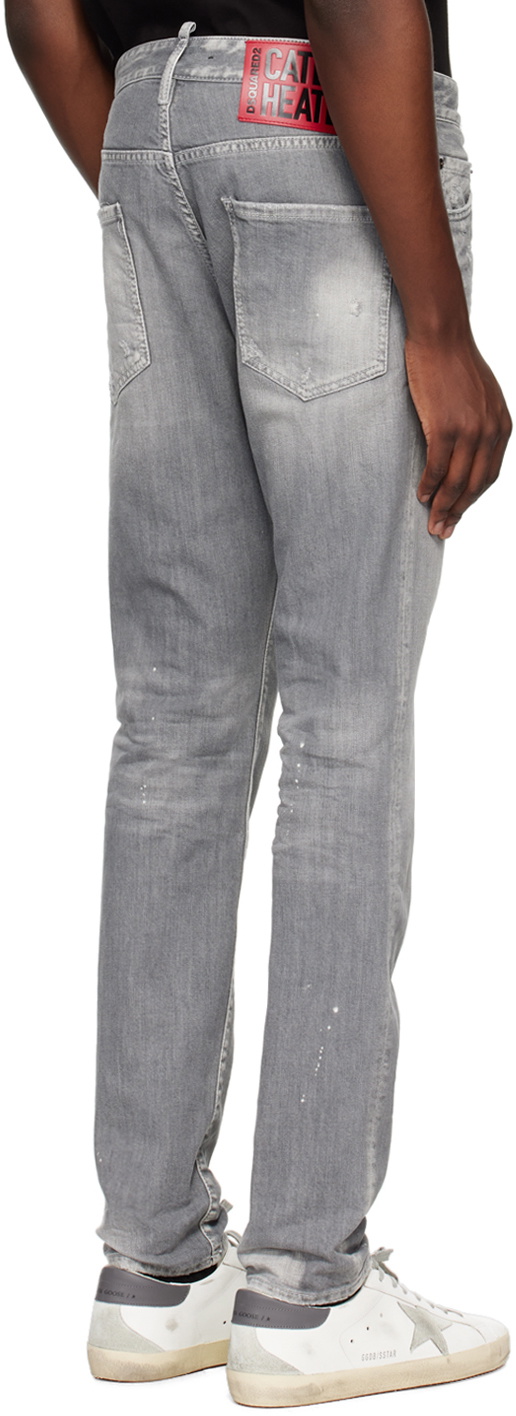 Dsquared2 Gray Cool Guy jeans Dsquared2
