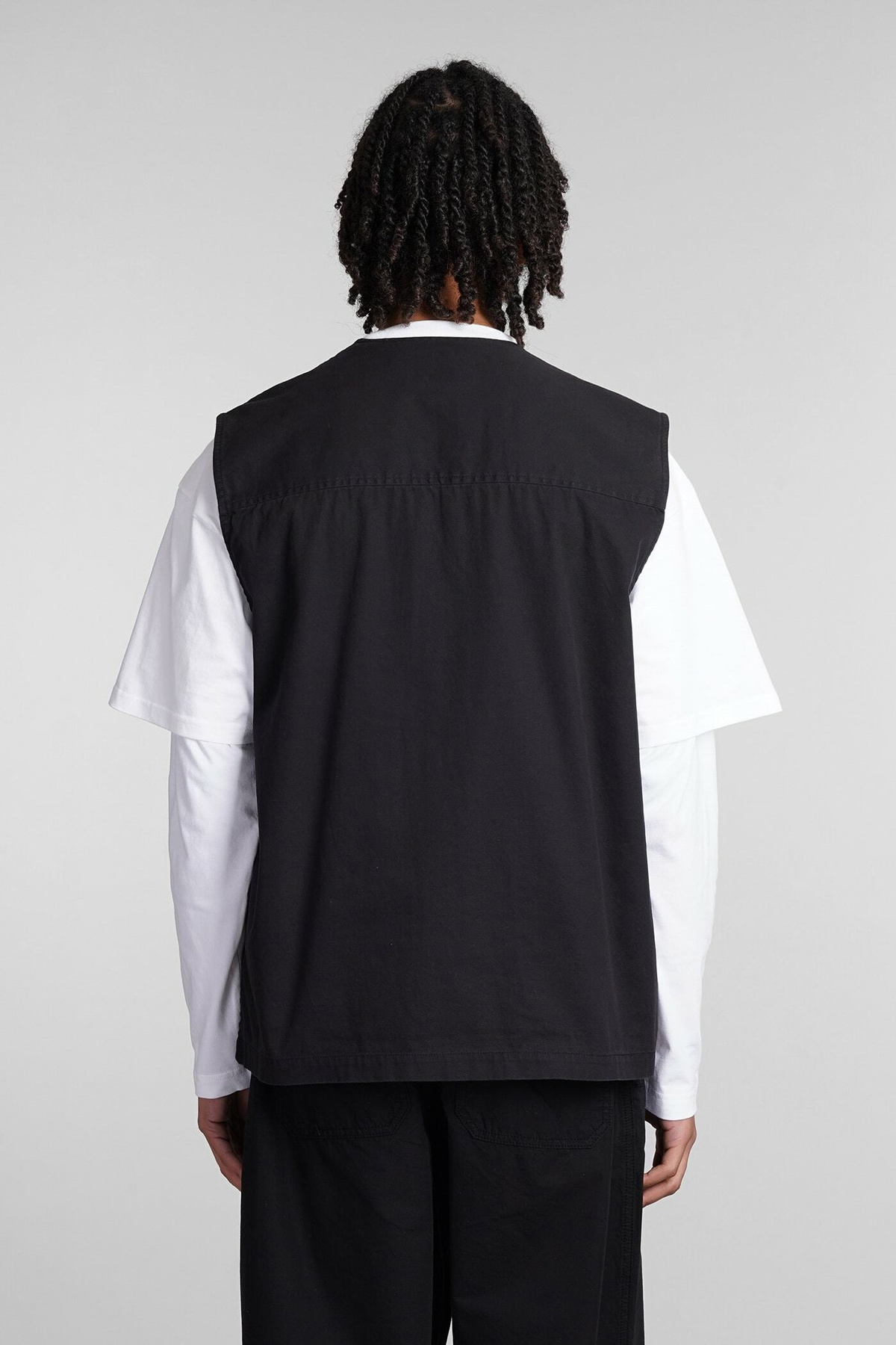 Carhartt Black Cotton Unity Vest Carhartt WIP