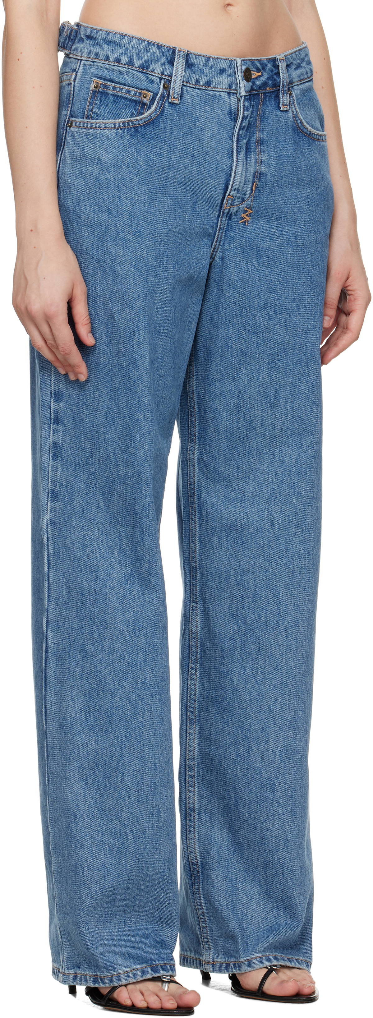 Ksubi Blue Low Rider Jeans Ksubi