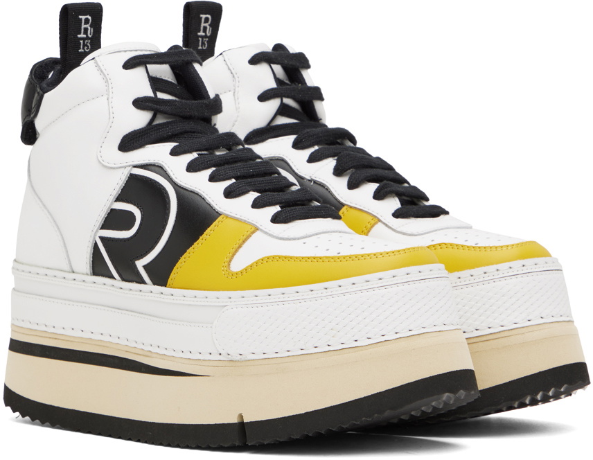 R13 White Riot Sneakers R13