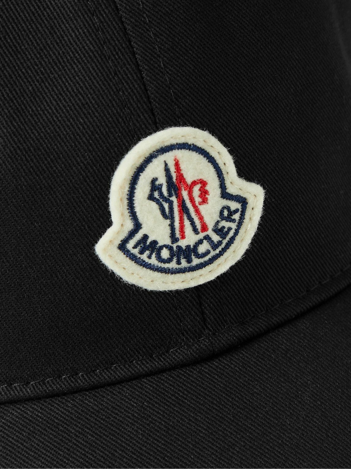 Moncler - Logo-Appliquéd Cotton-Twill Baseball Cap Moncler