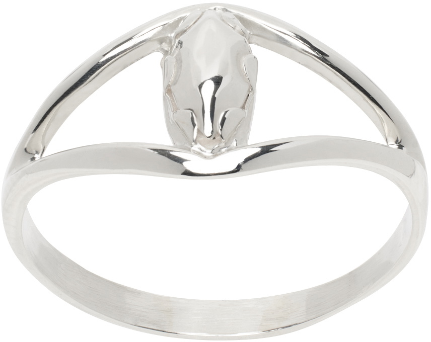 Martine Ali Silver Eva Stack Ring Martine Ali