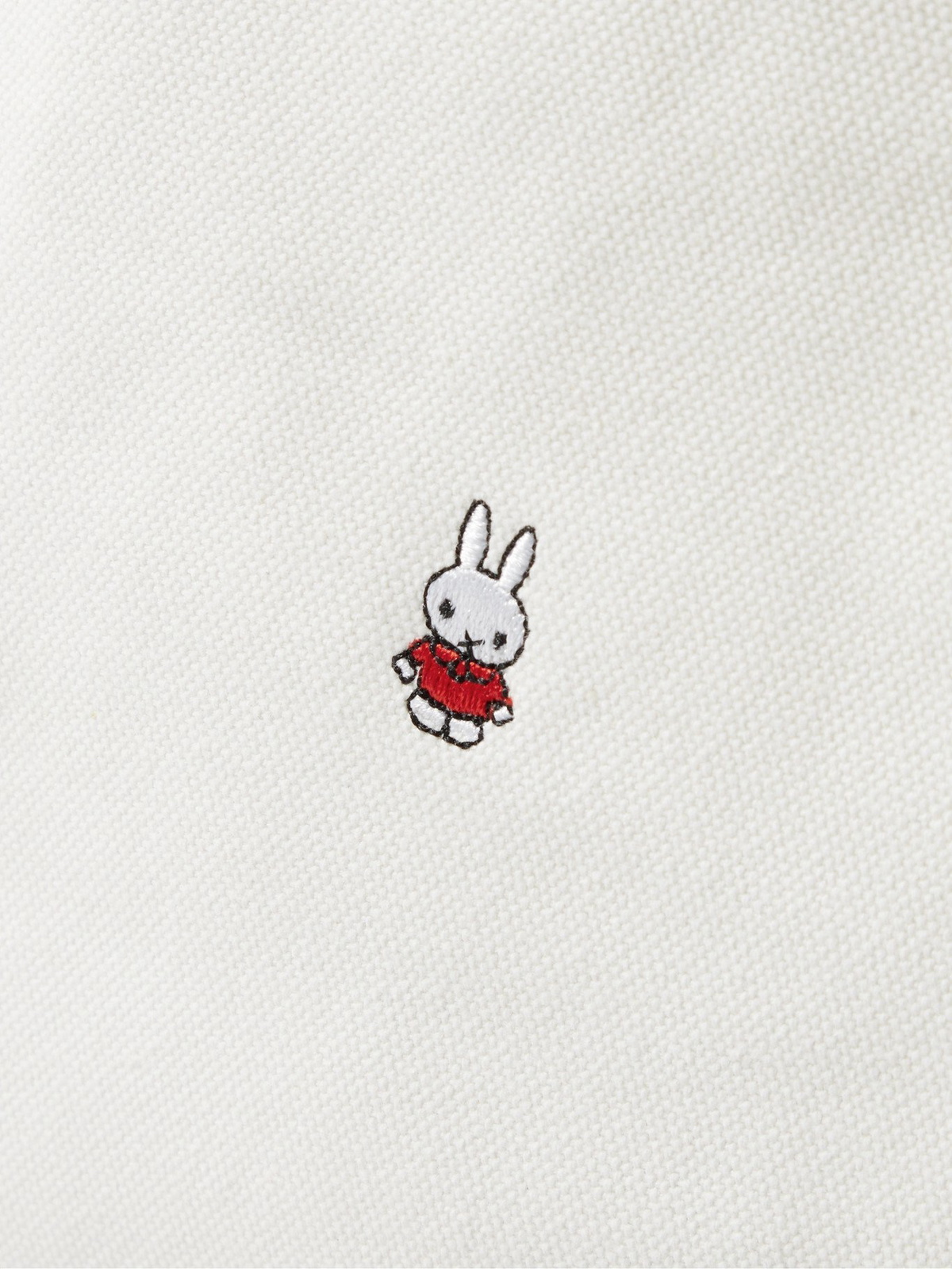 POP TRADING COMPANY - Miffy Logo-Embroidered Cotton-Canvas Tote Bag Pop ...