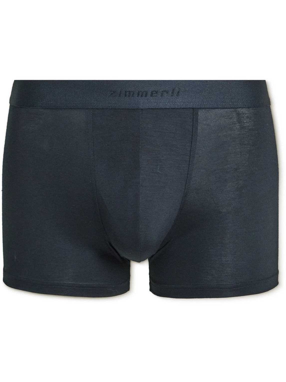 Zimmerli - Pureness Stretch-Micro Modal Boxer Briefs - Blue Zimmerli