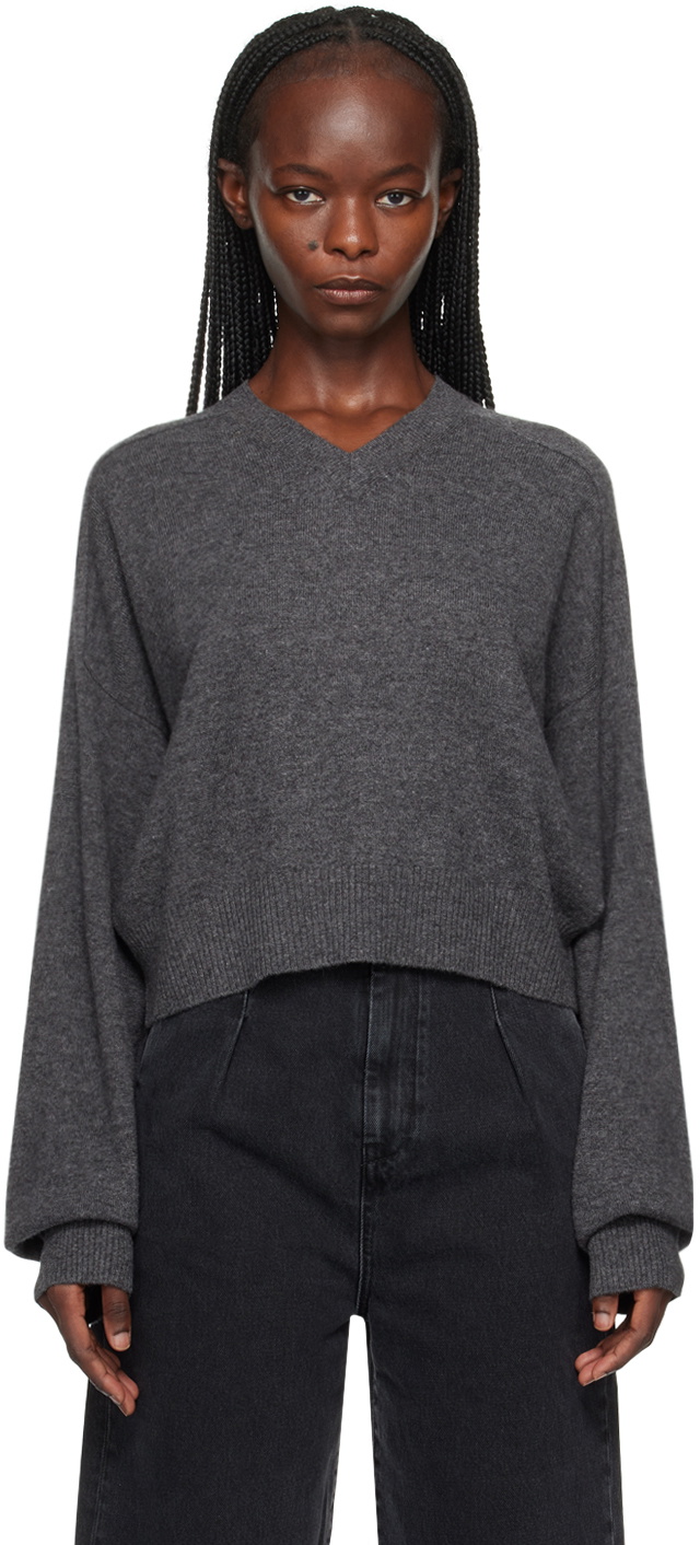 Loulou Studio Gray Emsalo Sweater Loulou Studio