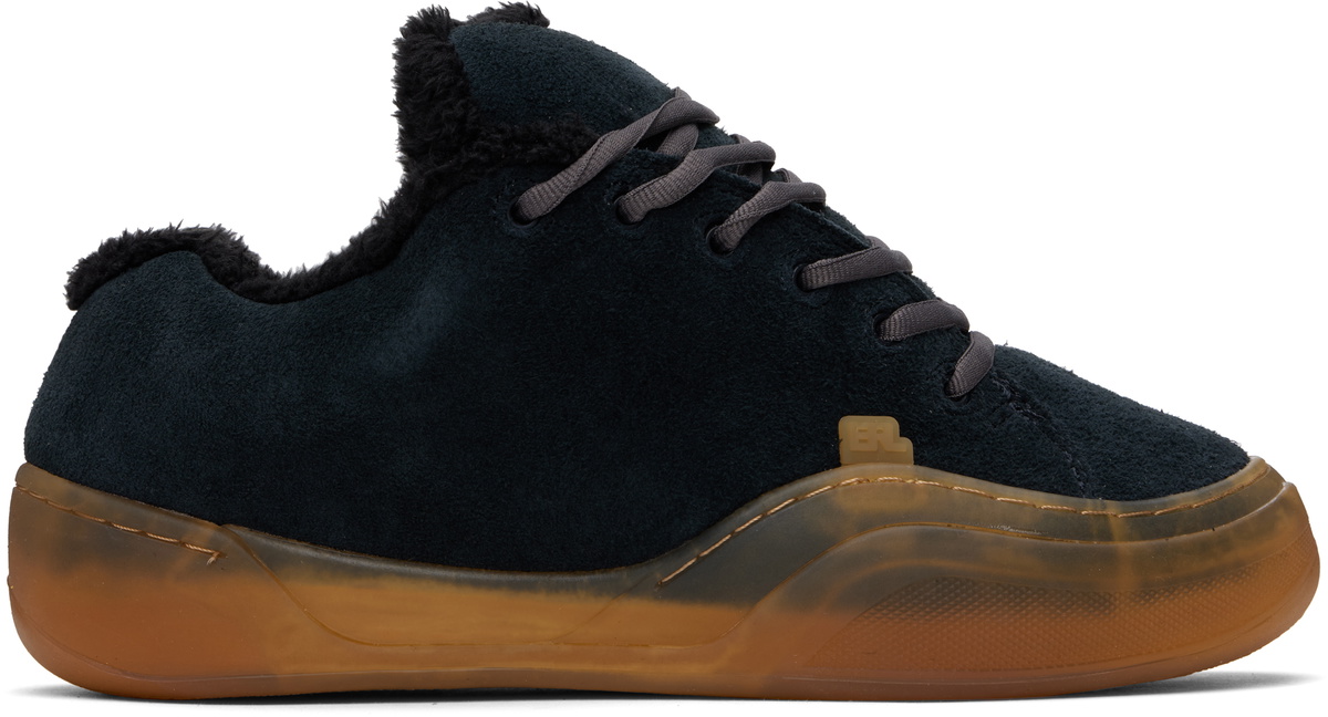 ERL Black Vamp Skate Sneakers ERL